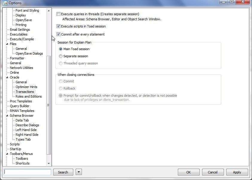 Using Toad for Oracle with Oracle Database 18c - Part I