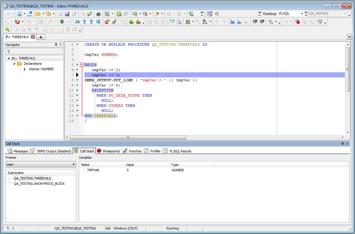 Getting Started with the JDWP Debugger in Toad for Oracle 13.1