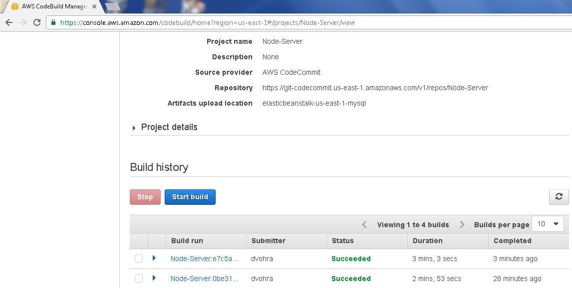 Continuous Integration From Aws Codecommit To Docker Hub With Aws Codebuild