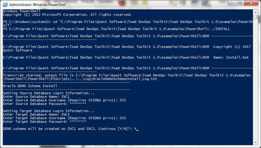 Using Toad Devops Toolkit With Oracle Database 12c On Docker