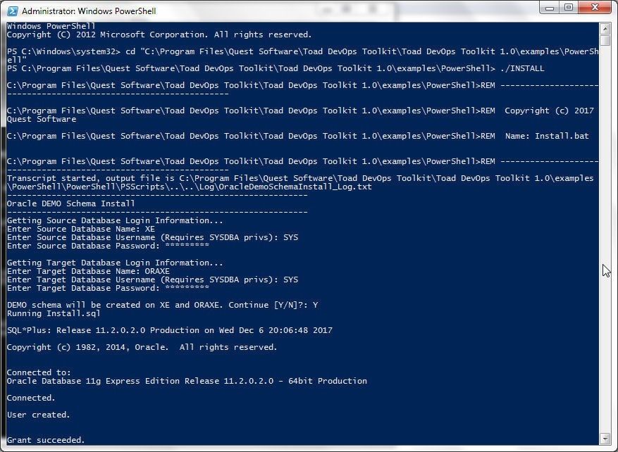 Getting Started With Toad Devops Toolkit Running The Powershell Demos