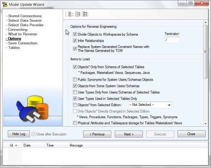 Using Toad Data Modeler With Oracle Db On Aws Rds I
