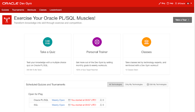 Latest Ui For Oracle Dev Gym